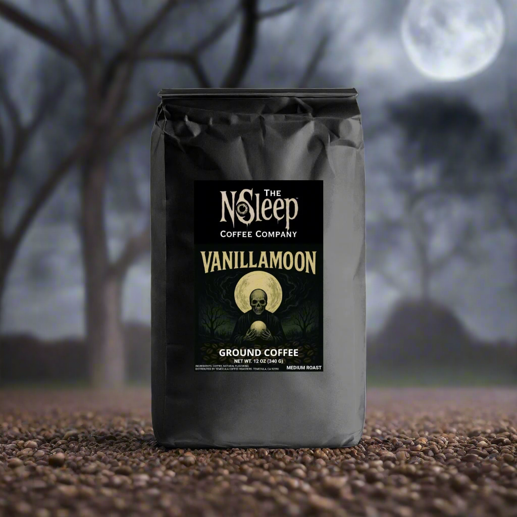 Vanillamoon (Ground) - 12 oz – The NoSleep Coffee Company