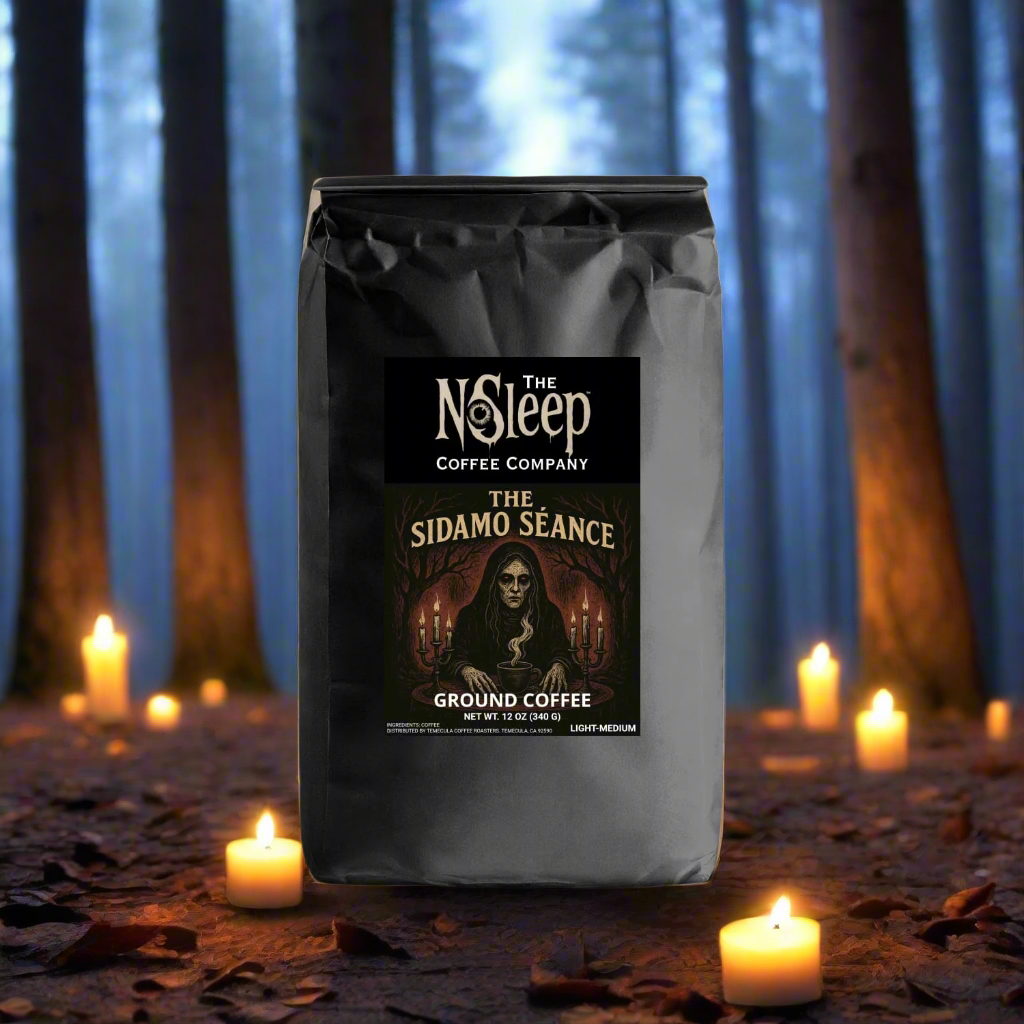 The Sidamo Séance (Ground) - 12 oz – The NoSleep Coffee Company