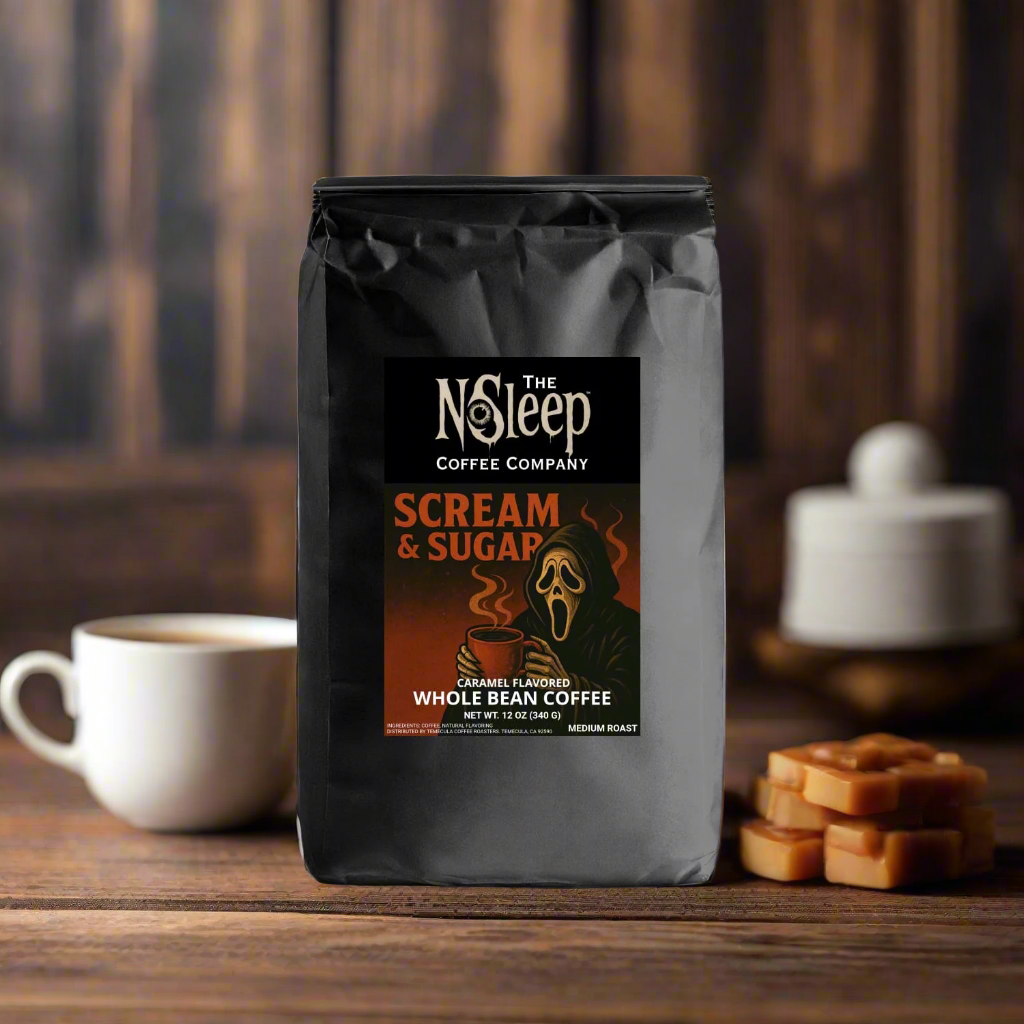 Scream & Sugar (Whole Bean) - 12 oz – The NoSleep Coffee Company